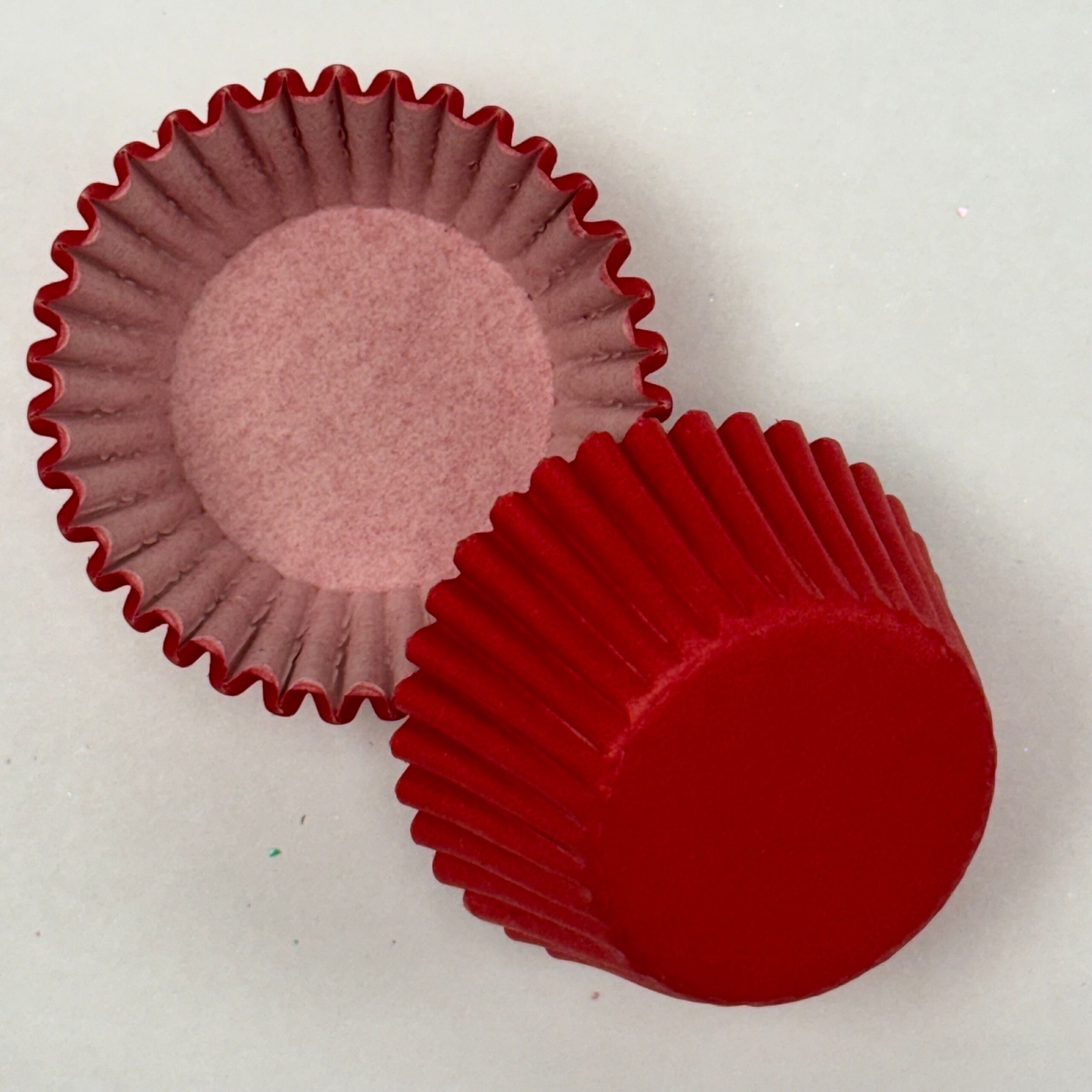 500 ct MINI SIZE Paper Cupcake Baking Liner sleeve – Red – Cake Connection
