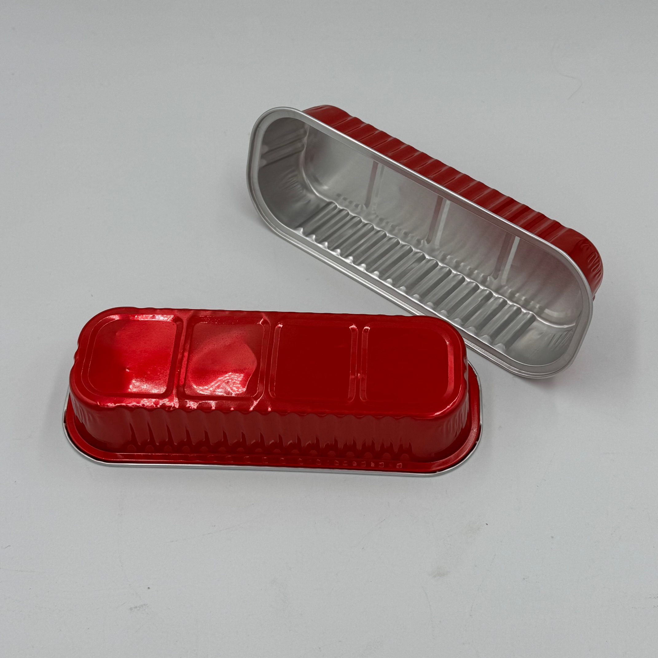 Mini Loaf Pans (w/ lids) 10 pack – RED – Cake Connection